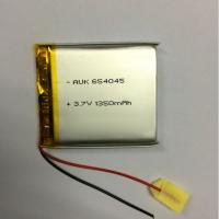 China Rechargeable Smart Li Polymer Battery Pack 3.7v 1350mah Li Ion Battery for sale