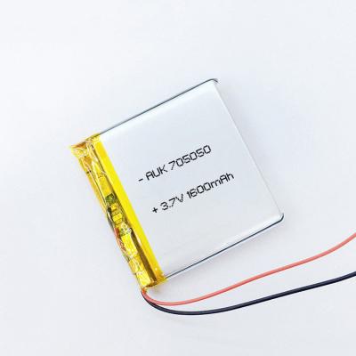 China 3.7V 1600mAh Rechargeable LiPo Battery Cells For Pos Machine for sale