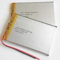 China 8.88wh 3.7v Rechargeable LiPo Battery 2500mah Polymer Lithium Battery for sale