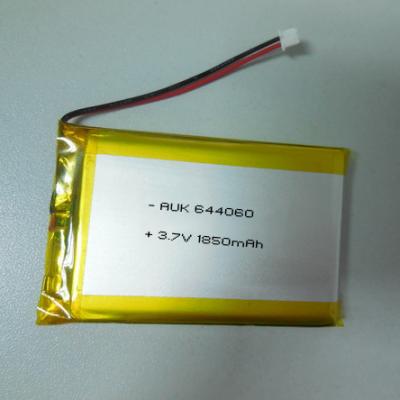 China Custom 1C Rechargeable LiPo Battery 1850mAh 3.7V 644060 For Beauty Massager for sale