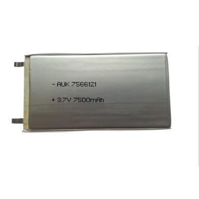 China Scooter Li Polymer Battery Safety 7500mAh 3.7V Rechargeable Lithium Ion Cell for sale