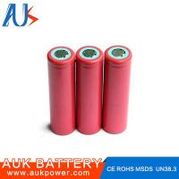 China 3.7V 2600mAh 18650 Li Ion Battery Cells Used In Electric Cigarette Vaporizer for sale