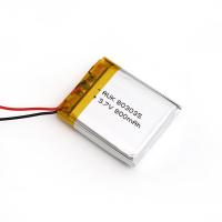 China UL1642/KC/UN38.3 Approved Good Quality 803035 3.7v 800mah Lithium Polymer Lipo Battery for sale