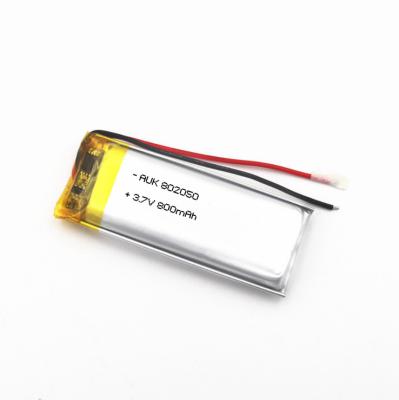 China Rechargeable Wireless Camera Lithium Polymer Lipo Battery 500mAh AUK902030 3.7v Li-Ion B for sale