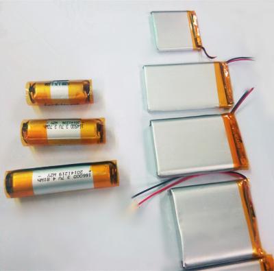 China 3.7v 30mAh 40mAh 50mAh 80mAh 100mAh 120mAh 150mAh 200mAh Lipo Battery For Werable Device for sale
