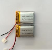 China 803035 Polymer Battery 800mAh 3.7V Li-Ion Batteries For Smart Bracelet Balance Bike Bluetooth Headset Mobile Phone Compu for sale
