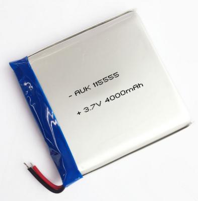 China Polymer Battery 124065 4000mAh 3.7V Lipo Rechargeable Lithium Batteries For Toy Bluetooth Digital Electronic Mobile Phon for sale