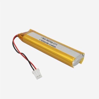 China AUK Lithium Polymer Battery KC Certified 951768 3.7V 1200mAh For Medical Equipment And Smart Projection Lights. for sale
