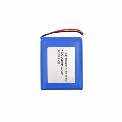 China Polymer Lithium Battery 955565-2P 10000mAh 3.7V For Medical Equipment, Lamps, And Locators for sale
