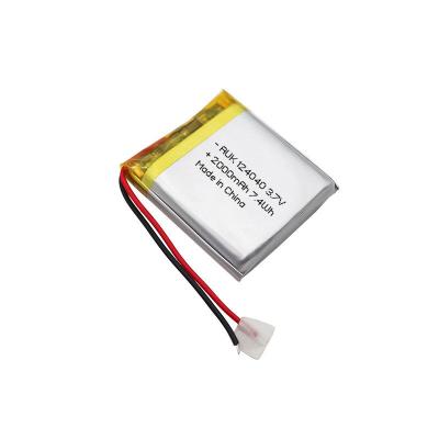 China AUK124040 Polymer Lithium Battery 3.7V 2000mAh Lipo Air Purifier Battery KC Certified Battery for sale