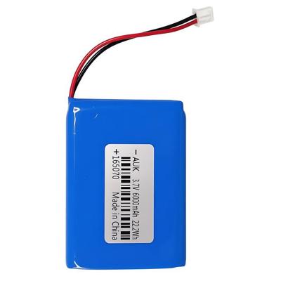 China AUK 165070 3.7V 6000mAh 1S2P Lipo Battery Pack With UN38.3 MSDS For Medical Products for sale