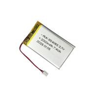 China AUK 654065 2000mAh 3.7V Lipo Battery For Mobile Power Bank Air Purifier Car Tracker Lithium Battery for sale