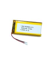 China AUK 503060 3.7V 1000mAh 3.7Wh Lipo Battery With MSDS UN38.3 Customized Lithium Battery for sale