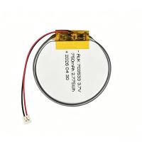 China AUK Cylindrical Lithium Polymer Battery Round LiPo Cell 703533 3.7V 750mAh 2.775Wh With UN38.3 CE For Smart Sports Products for sale