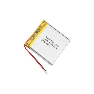 China Polymer Lithium Battery 505050 3.7V 1500mAh For Air Purifiers Cooling Vests And Smart Makeup Mirrors for sale