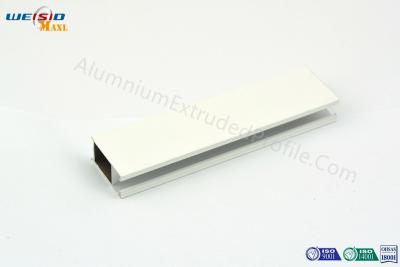 China Powder Coated Aluminium Profile 6063 T5 0.6mm-1.2mm Thickness White Color for Windows for sale