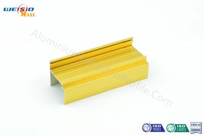 China Mirror Face Chemical Polishing Aluminum Profile C Type Door Extruded Shapes 6 Meters AA6063 T5 for sale