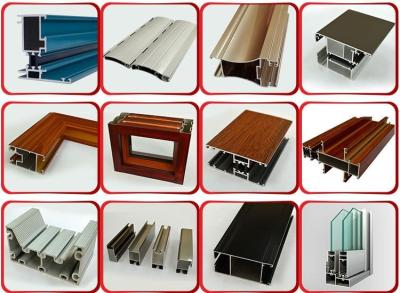 China Powder Coated Aluminium Profile AA6063 T5 1.2mm for Furniture Decoration Windows Doors for sale