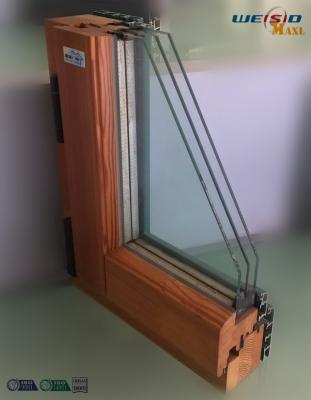 China Three Layers Glass Aluminium Window Profiles 6063 Alloy for Apartment Building Sound Insulation for sale