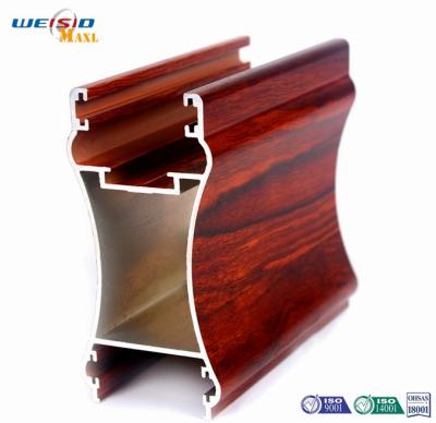 China Furniture Aluminium Doors and Windows Extrusion Profiles 1.2mm Thickness 6063 Alloy for sale
