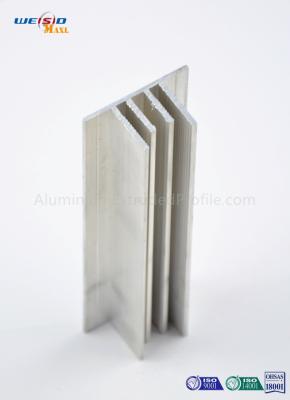 China Glass Curtain Wall Industrial Aluminum Profile 6063 T5 6.5m Custom Extruded Shapes for sale