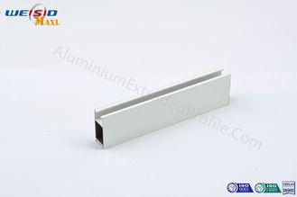 China White Powder Coated Aluminum Window Profiles AA6063 T5 1.2mm Wall Thickness for sale