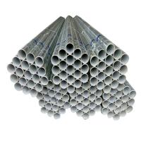 China Hot Dip Round Galvanized Steel Pipe / Galvanized Round Tubing Free Samples for sale