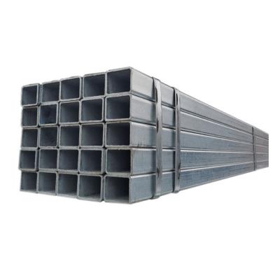 China Square Tube Carbon Steel Pipe ASTM G3457 S235 A283 Galvanized Rectangular Steel Pipe for sale