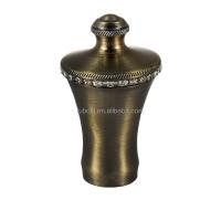 China Zinc Alloy Curtain Rod Finials for Metal Curtain Pole for sale
