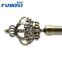 China New Design Crown Curtain Finials/ Finials for Curtain Rod for sale