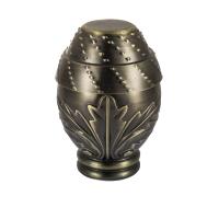 China Aluminum Curtain Rods and Rails Curved Curtain Rod End Caps for sale