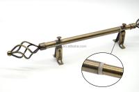 China Fashionable Double Curtain Rod Set Accessories for sale