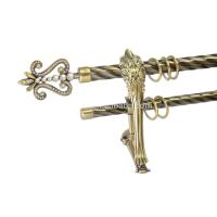 China Hot Sale Luxury Beaded Curtain Rod Set/ Curtain Rod Good Supplier in China for sale