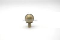 China Fashion High Quality Corner Window Curtain Rod/ Round Curtain Finials for sale