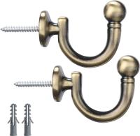 China New Design Metal Curtain Tieback Hook for Living Room Curtain Poles Tracks & Accessories for sale