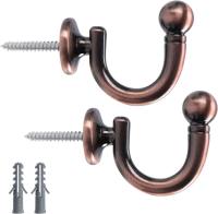 China New Design Metal Curtain Tieback Hook for Living Room Curtain Poles Tracks & Accessories for sale