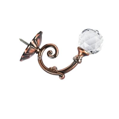 China Decorative Glass Adjustable Curtain Hook for sale