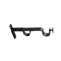 China High Quality Classical Curtain Rail Bracket Decorative Triple Curtain Rod Bracket for sale