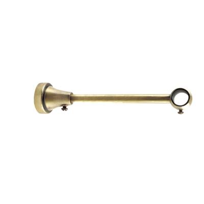 China Hot Sale Double Curtain Rod with New Design Wall Bracket for Convenient Use Premium Curtain Poles Tracks & Accessories for sale