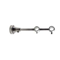 China Hot Sale Double Curtain Rod with New Design Wall Bracket for Convenient Use Premium Curtain Poles Tracks & Accessories for sale