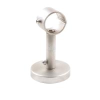 China Decorative Elegant Single Ceiling Mount Curtain Rod Brackets for sale
