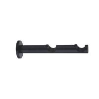 China Home Decor Double Curtain Rail Bracket Curtain Rod Parts for sale