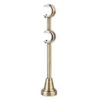 China New Design Double Metal Curtain Rod Bracket Wholesale for sale