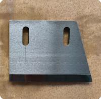 China Layering Machine trapezoid blade 100mm - 500mm Length Titanium Nitride Coating for sale