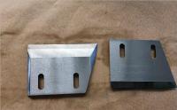 China Layering Machine trapezoid blade 100mm - 500mm Length Titanium Nitride Coating for sale