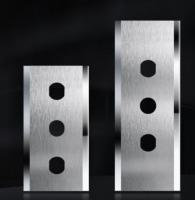 China Durability 3 Hole Industrial Blades Tungsten Steel Smooth Cutting  Leather Paper for sale