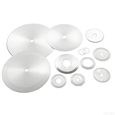 China Flat Round Industrial High Speed Steel Cutting Blade High Wear Resistance for sale