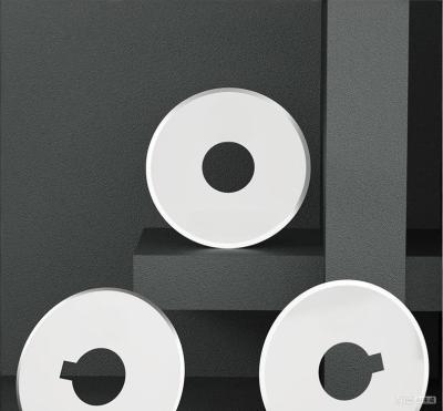 China Customised Carbide Round Circular Blades Wear Resistant Precision Shredder Blades For Plastic for sale