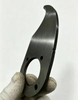 China High Wear-Resistant Curved Industrial Chopper Irregular Blade, Sharp & Durable Hook-Style Cutting Knife for sale