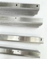 China High Wear Resistant Custom Toothed Long Strip Blade, High Precision Sharp Industrial Slitting Long Blade For Industrial Cutting for sale